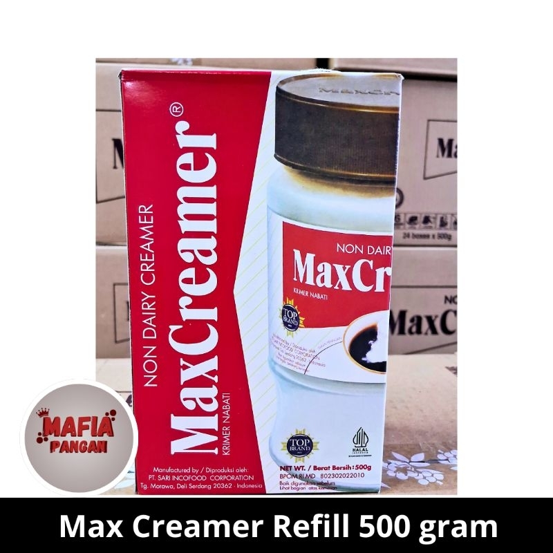 Jual Max Cremer Refiill Pack 500 gram 1 karton (24 pcs) | Shopee Indonesia