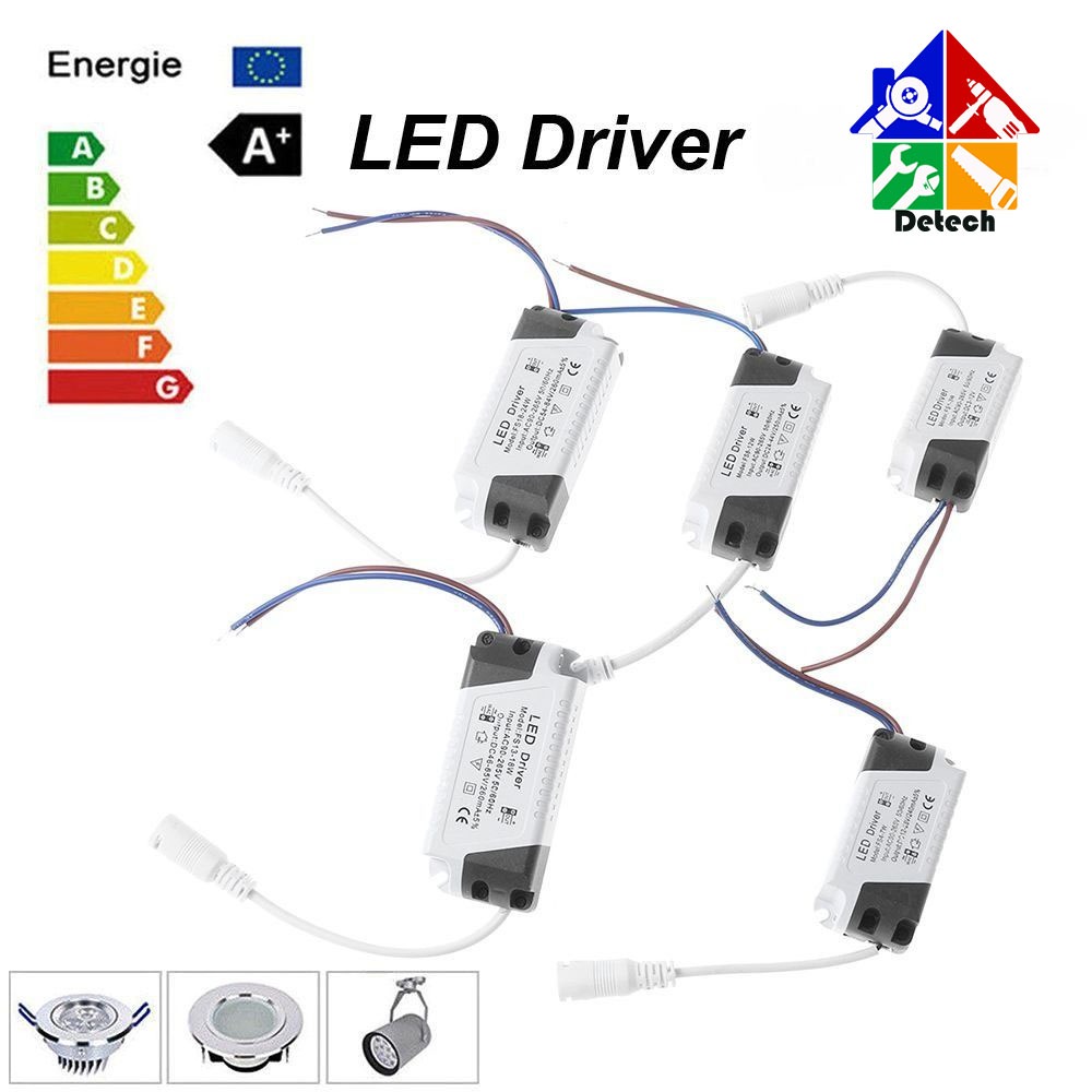 Jual Driver Panel LED 18-24W Catu Daya LED DC Arus Konstan 300mA Untuk ...