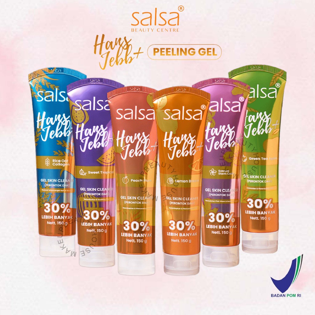 Jual SALSA Hans Jebb+ - Isi Lebih Banyak 30% - Gel Skin Cleanser ...