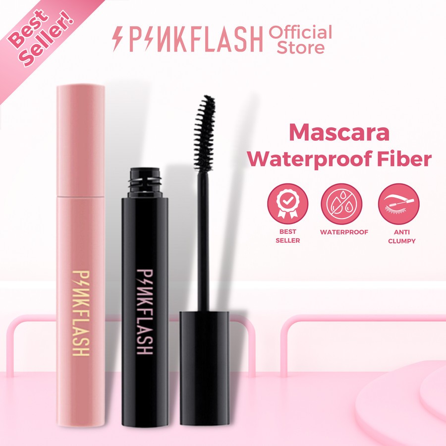 Jual PINKFLASH Day & Night Maskara Lengthening Volume Tahan air Tahan ...
