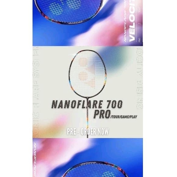 Jual Raket Badminton Yonex Nanoflare 700 Pro NF Nano Flare 2nd Gen 2NF-700P Original | Shopee ...