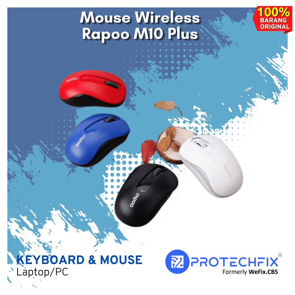 Jual Rapoo M10 Plus Mouse Wireless | Shopee Indonesia