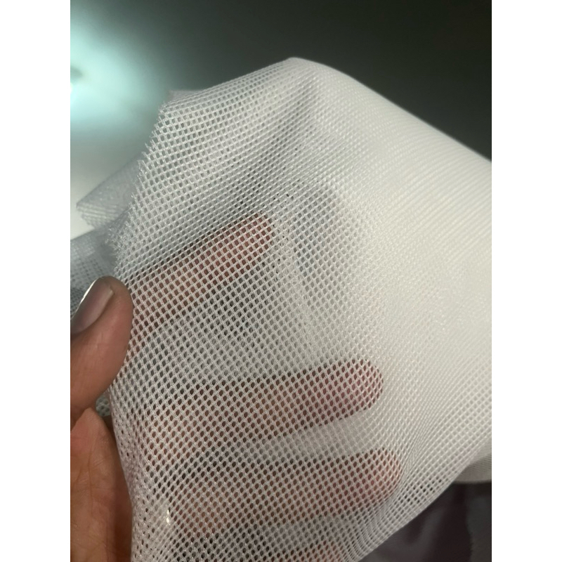 Jual kain meteran bahan jala furing meteran bahan kain jaring meteran ...