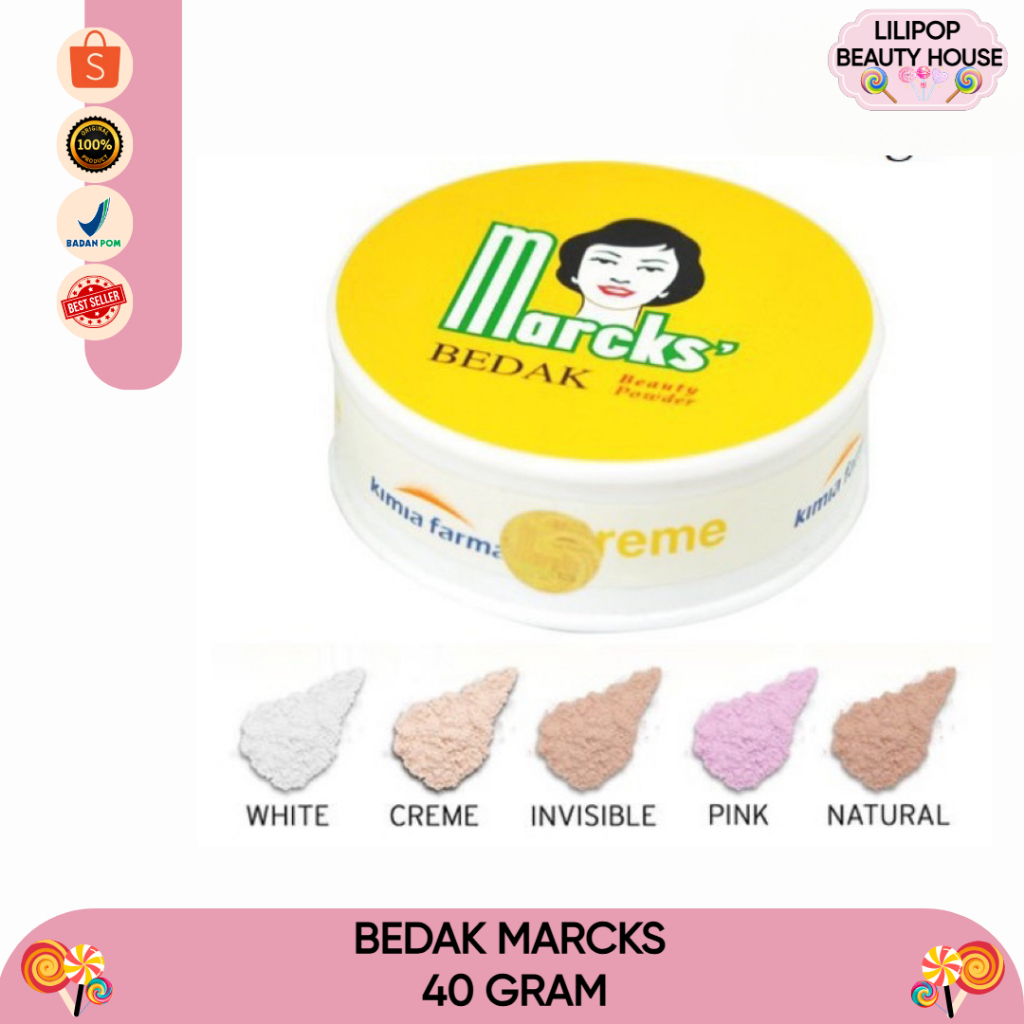Jual Marcks Bedak Tabur 40Gr | Shopee Indonesia