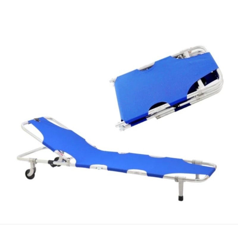 Jual Folding Stretcher Tandu Lipat 2 Dengan Roda GEA YDC 1A1 Tandu ...