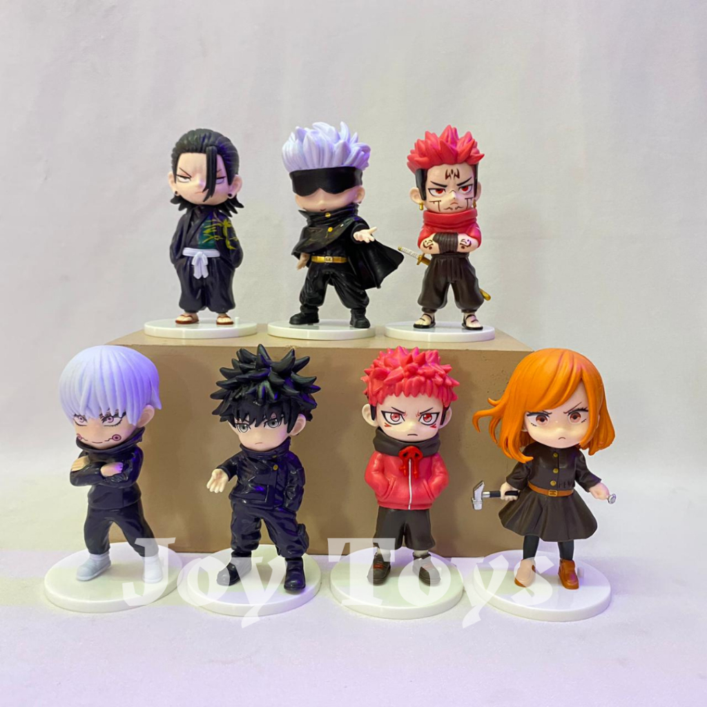 Jual JUJUTSU SUKUNA GETO CHIBI 7 PCS 190 JUJUTSU KAISEN FIGURE | Shopee ...