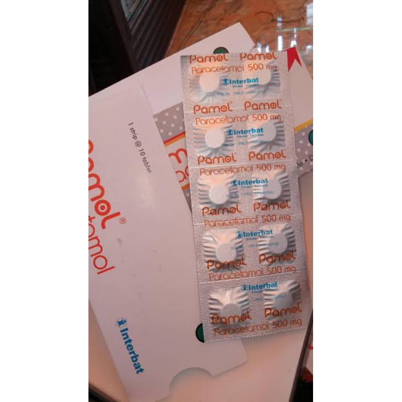 Jual Pamol Tablet Paracetamol 1strip 10tablet | Shopee Indonesia