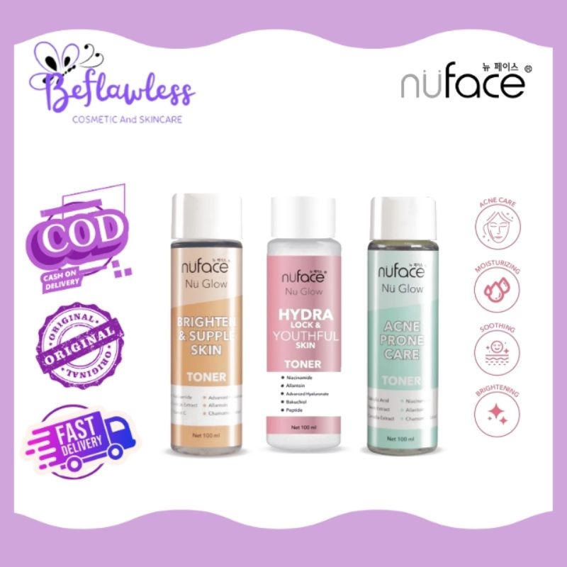 Jual NuFace Nu Glow Brighten & Supple Skin Toner | Acne Proses Care ...