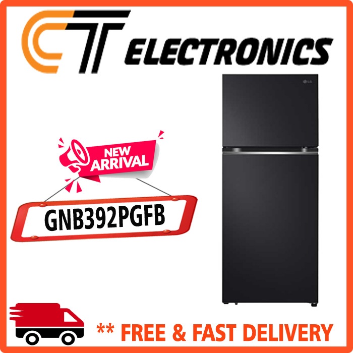 Jual LG GN-B392PGFB KULKAS 2 PINTU GNB392 GN-B392 392PGFB GNB392PGFB ...