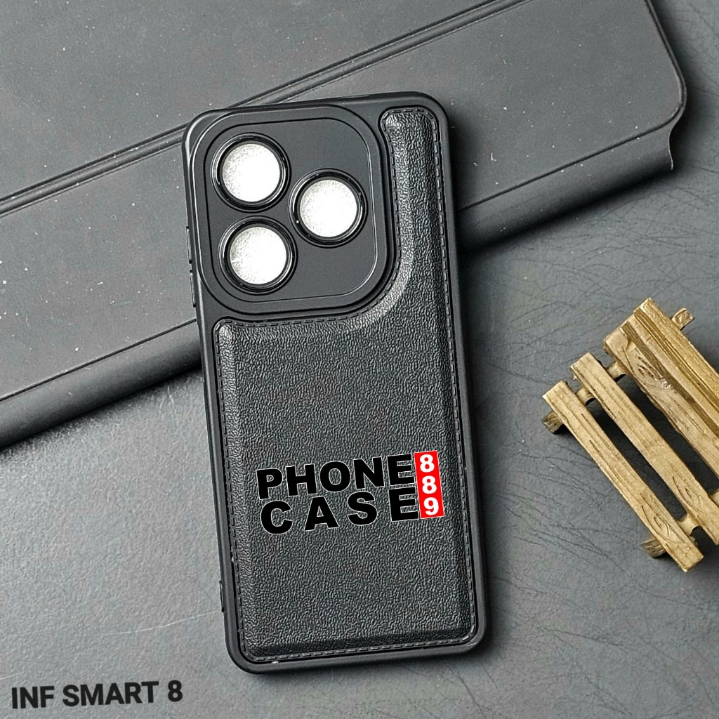 Jual OPPO A5i OPPO A3 OPPO A3X CASE LEATHER PRO BLACK CASE BLACK OPPO ...
