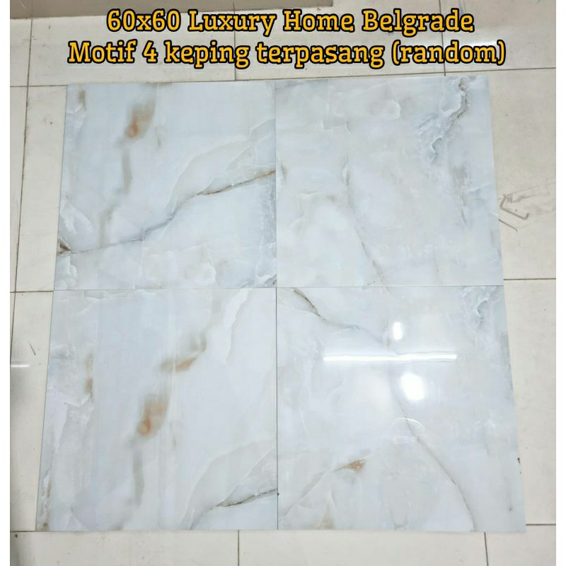 Jual 60X60 GRANIT ASLI LUXURY HOME DORATE WHITE KW 1 A MOTIF TERBARU ...