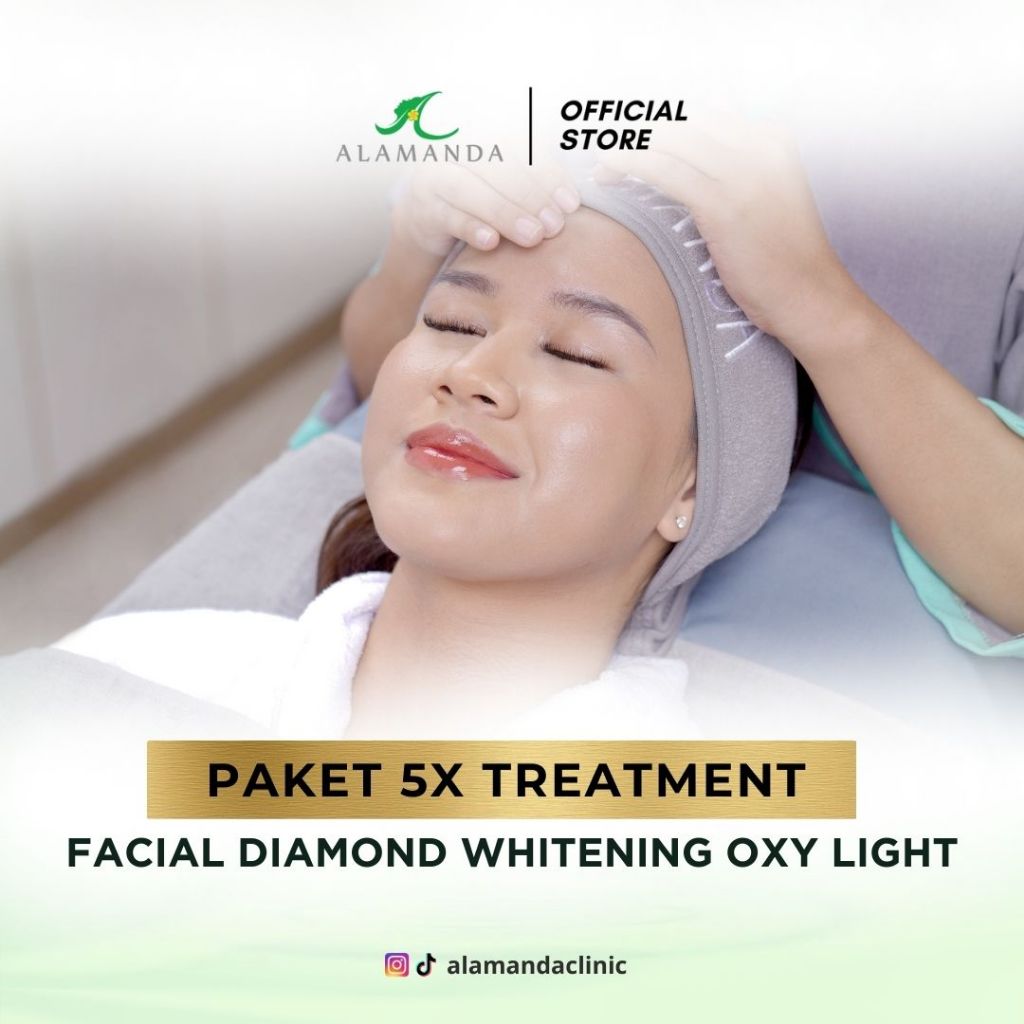 Jual Facial Diamond Whitening Oxy Light Paket 5x (Khusus Cabang ...