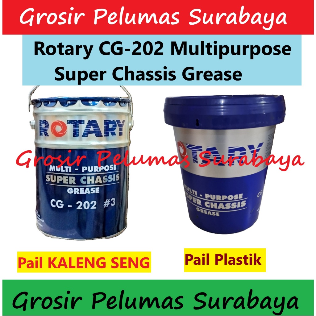 Jual ORIGINAL gemuk rotary chassis cg 202 PAIL 15kg 16kg CG202 ...