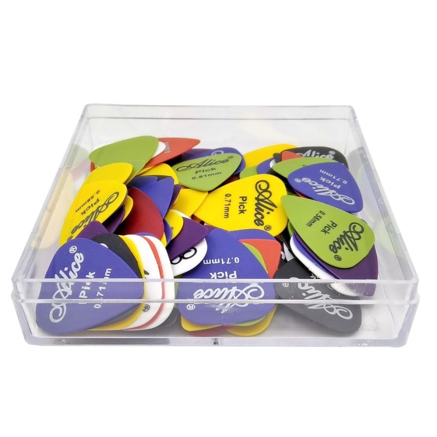 Jual PICK Alice AP-100A Colorful Celluloid Pick Gitar Bass Akustik ...