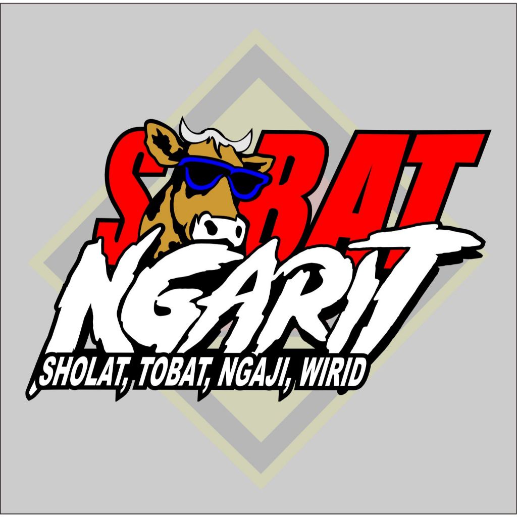 Jual STICKER CUTTING SOBAT NGARIT REQUES UKURAN | Shopee Indonesia