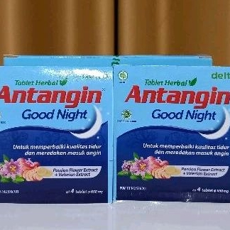 Jual Tablet Herbal Antangin Good Night Strip 4s Atasi Insomnia dan ...