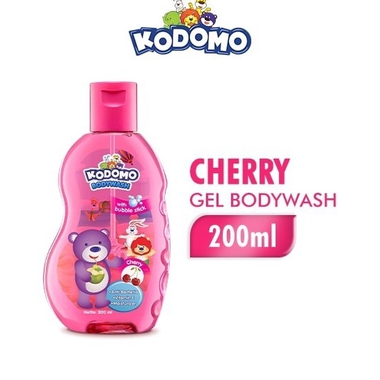 Jual PENAWARAN TERBATAS Kodomo Shower Gel Cherry Botol 2 ml | Shopee ...