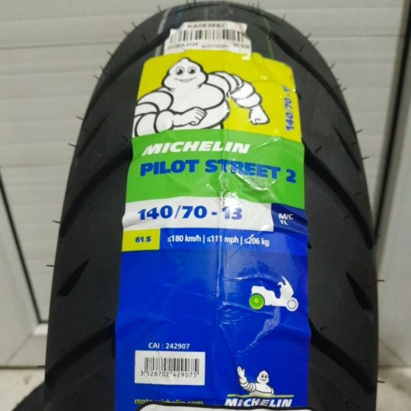 Jual MICHELIN PILOT STREET 2 | CITY EXTRA & PILOT STREET 140/70-13 NMAX ...