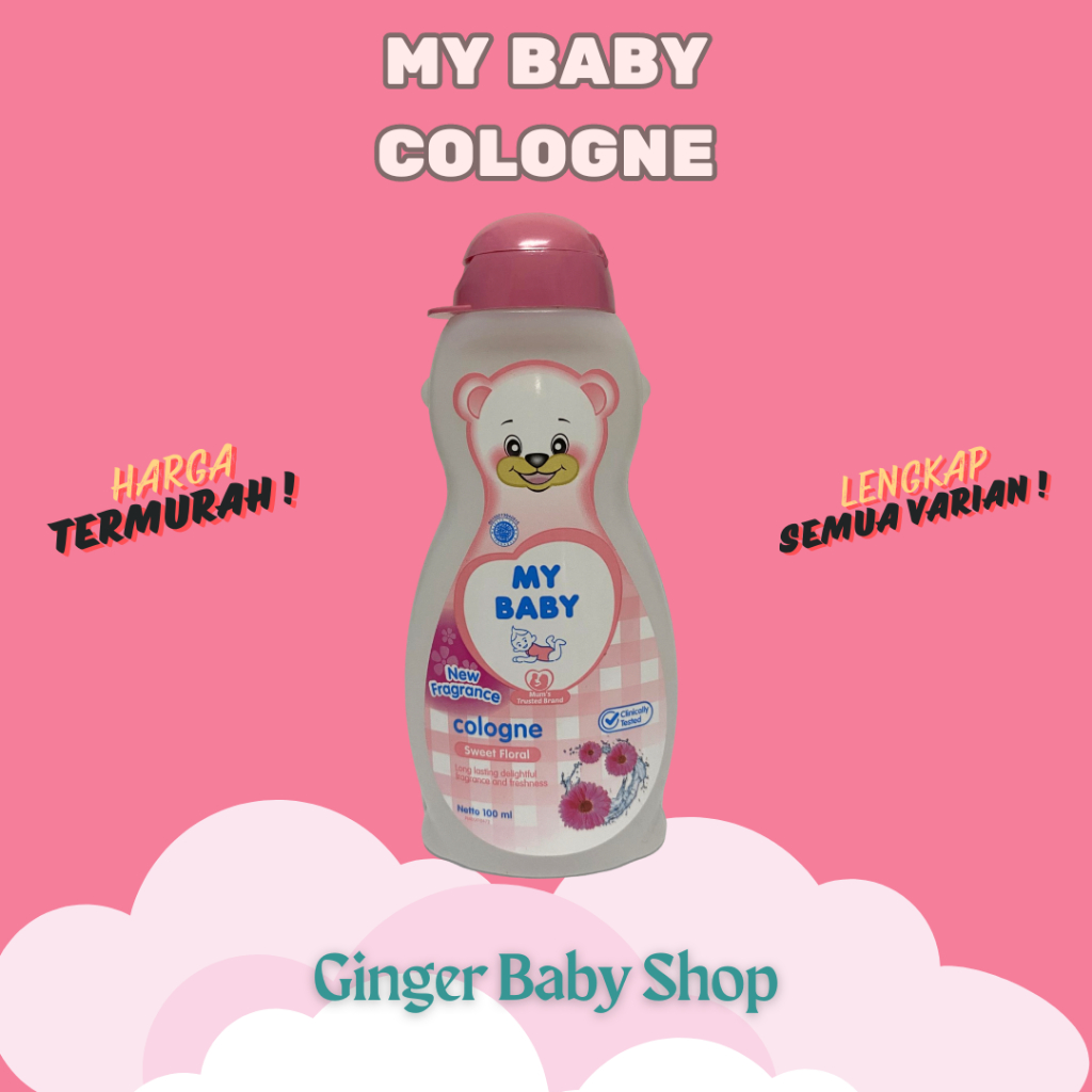 Jual My Baby Cologne Sweet Floral 100 ml New Fragrance Parfum Bayi ...