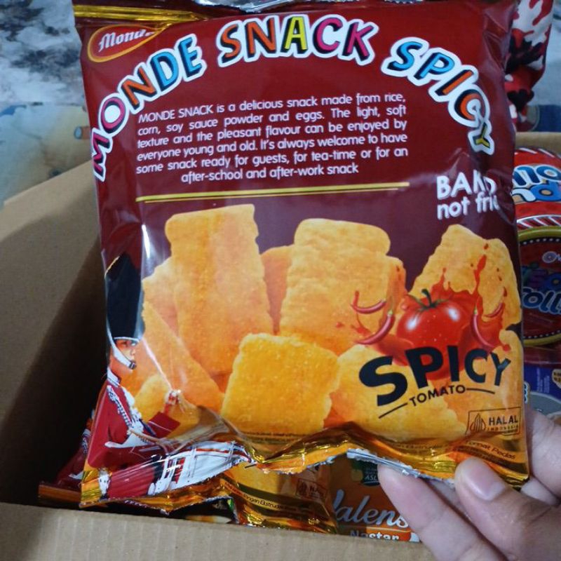 Jual Monde Snack Spicy Tomato | Shopee Indonesia