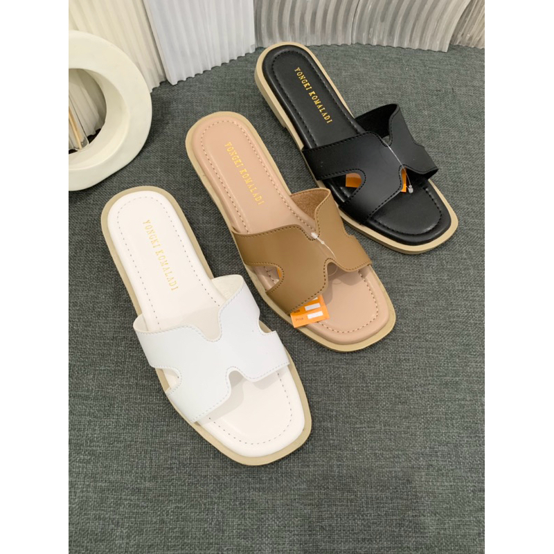Jual Sandal Teplek Wanita Ringan Empuk Termurah ( TEPLEK H ) | Shopee ...