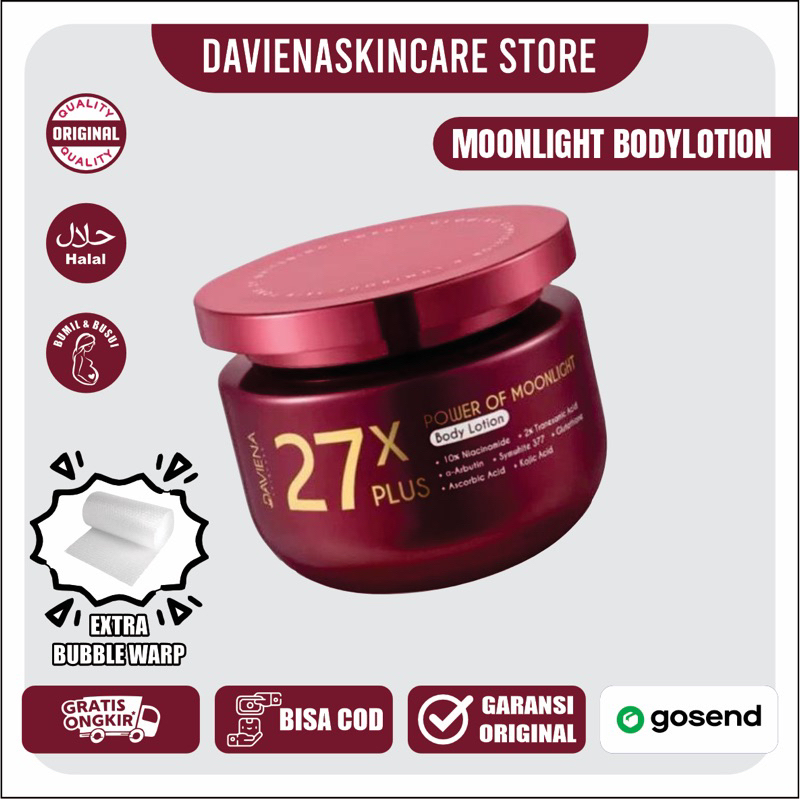 Jual TERMURAH] NEW HB DOSTING 27X MONLIGHT DAVIENA SKINCARE ...