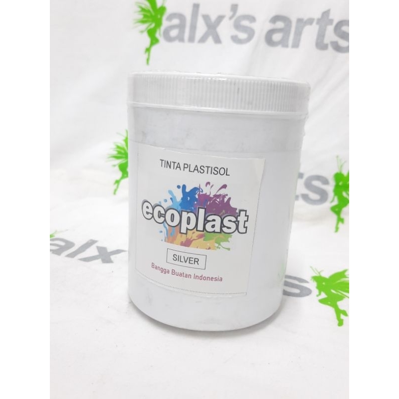 Jual Tinta Sablon Plastisol Silver Ecoplast | Shopee Indonesia