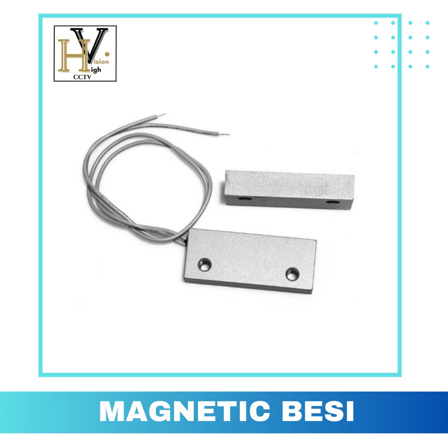 Jual Door Sensor Alarm Magnetic Door Contact ( NC COM ) Pintu Besi ...
