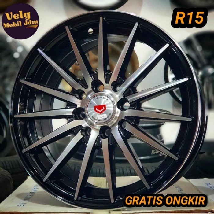 Jual velg mobil ring 15 VOSSEN LEBAR 6,5 ET 40 velg racing 15 brio mobilio ignis freed city vios ...