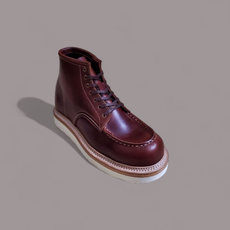 Jual Map Inc Moc Toe Boots Norwegian Custom - Sepatu Moc Toe Boot ...