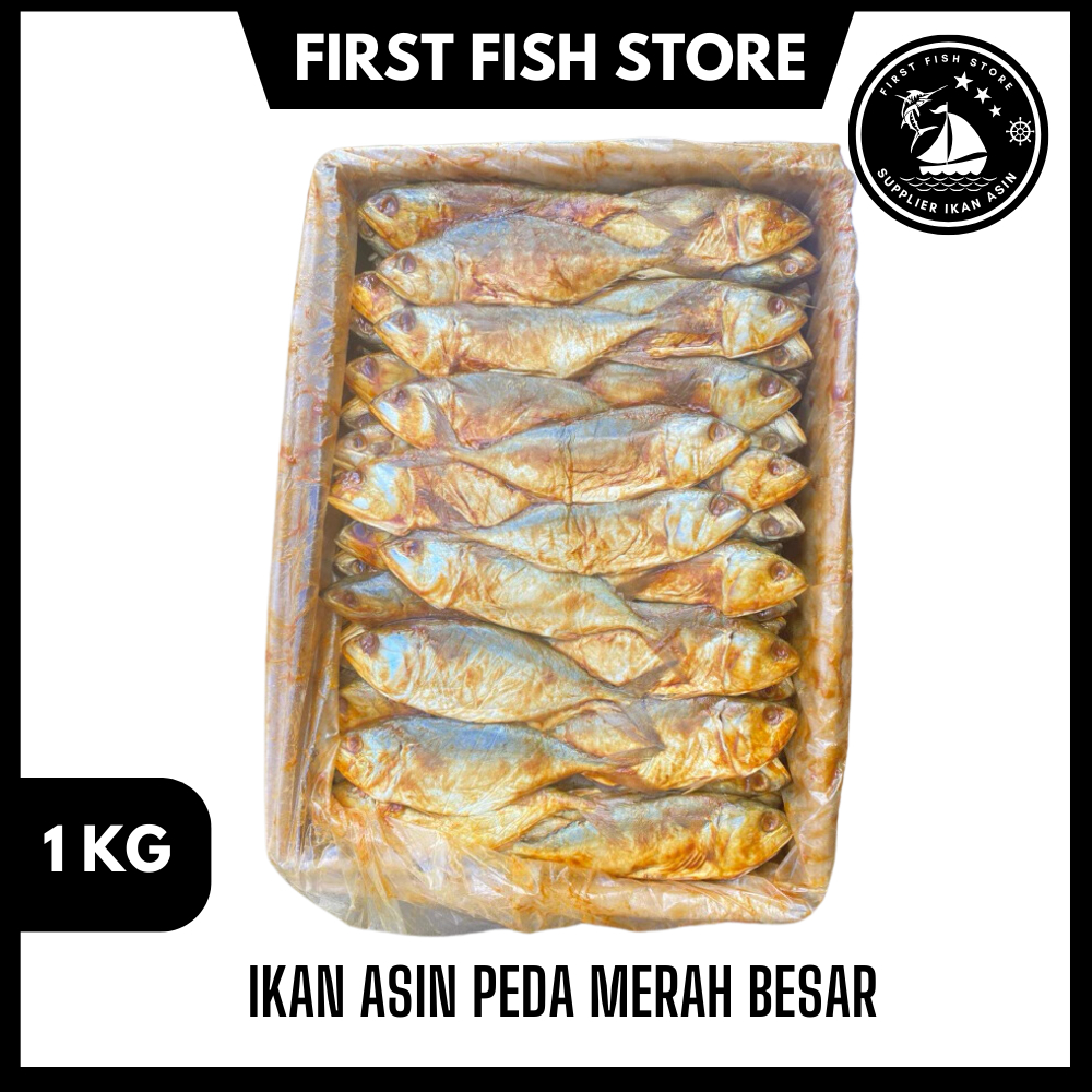 Jual Ikan Asin Peda Merah Besar Grade A 1 Kg Berkualitas Premium, Rasa ...