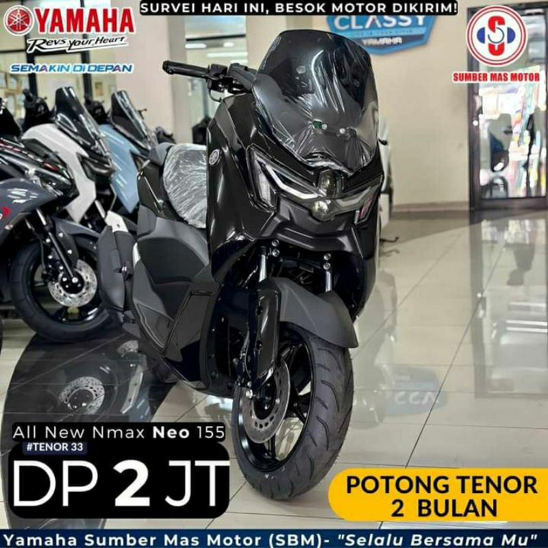 Jual Kredit Yamaha Nmax Neo Hitam Glossy | Shopee Indonesia