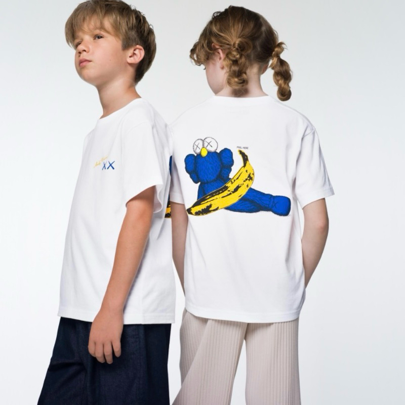 Jual KAOS ANAK KARAKTER KAWS + WARHOL BANANA | Shopee Indonesia