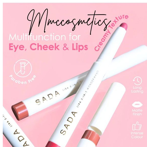 Jual SADA lips eyes cheek ( lip stick SADA) | Shopee Indonesia