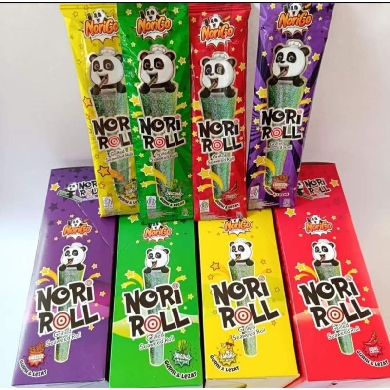 Jual NORIGO NORI ROLL GRILLED SEAWEED ROLL 1 BOX 12PCS | Shopee Indonesia