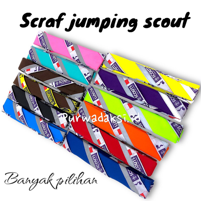 Jual WOSM BORDIR,SCARF PRAMUKA LIST SCOUT WOSM BORDIR BUKAN SABLON ...