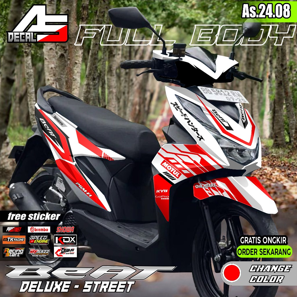 Jual Decal Sticker FullBody BEAT DELUXE STREET 2020 2021 2022 2023 2024 ...