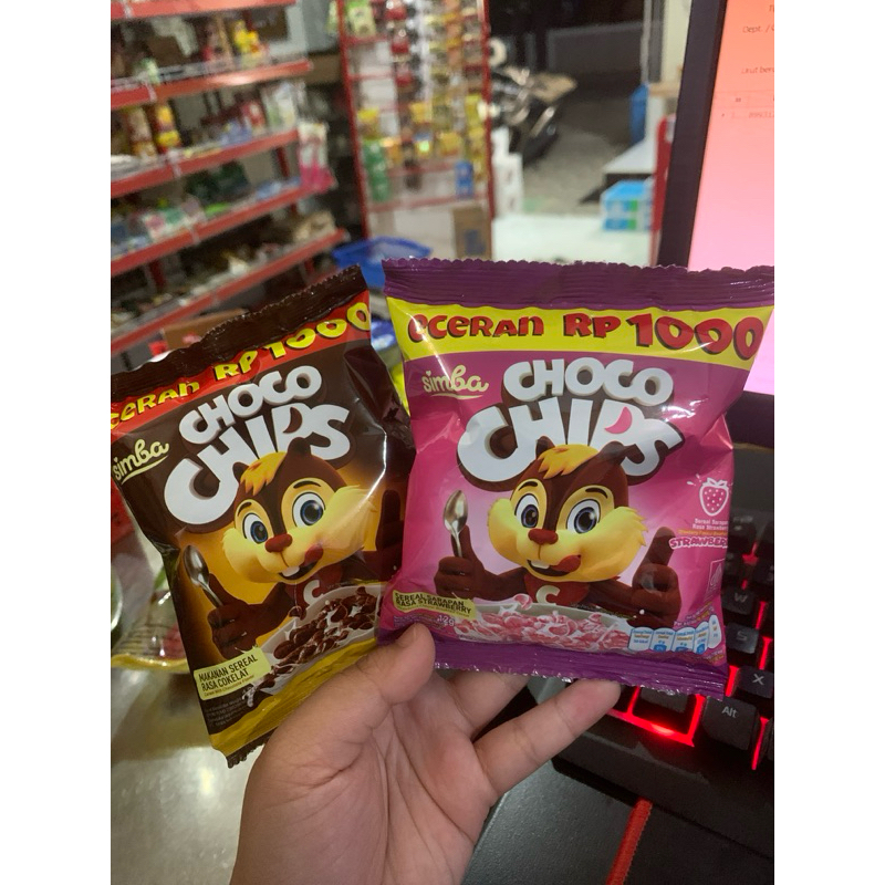 Jual SIMBA CHOCO CHIPS 12gr | Shopee Indonesia