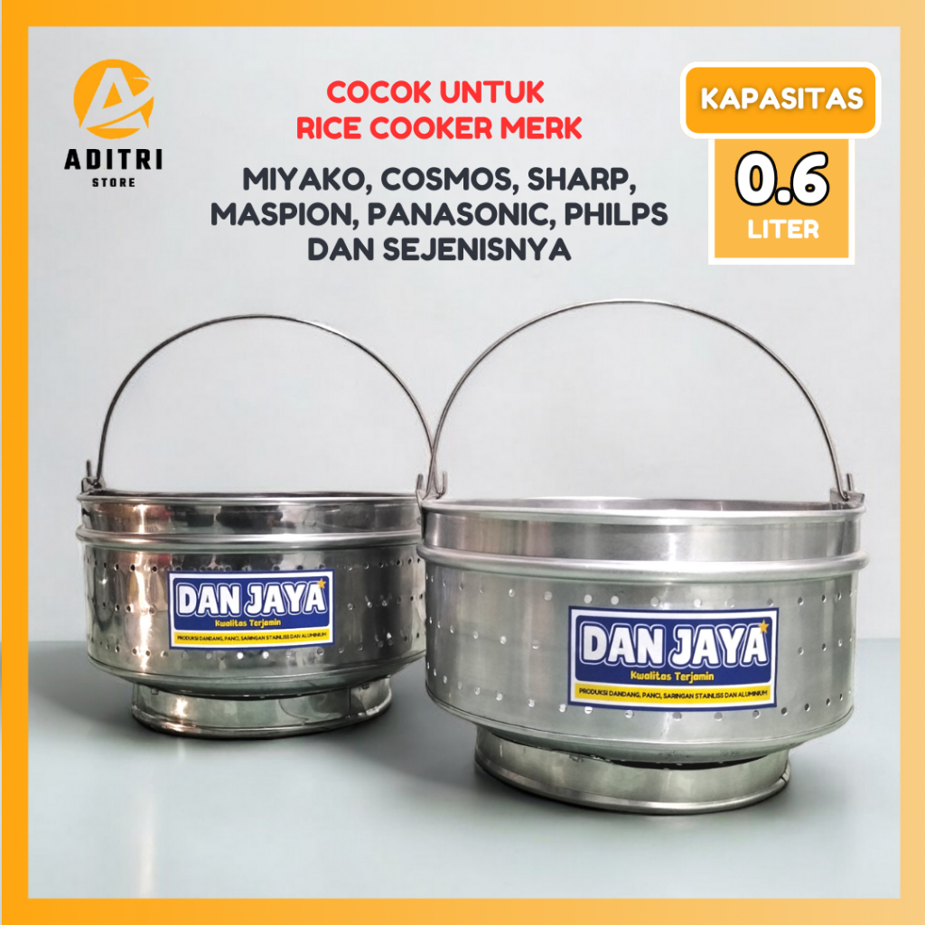 Jual Saringan Kukusan Nasi Rendah Gula untuk rice cooker 0.6 liter ...