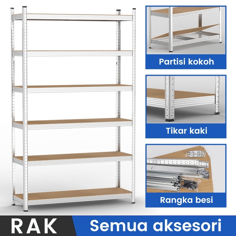 Jual Rak serbaguna besi 4 susun Rak besi 30*90*145cm | Shopee Indonesia