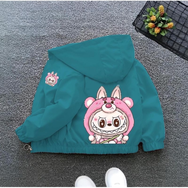 Jual JAKET ANAK PEREMPUAN/JAKET BERGAMBAR THE MONSTERS LABUBU/JAKET ...