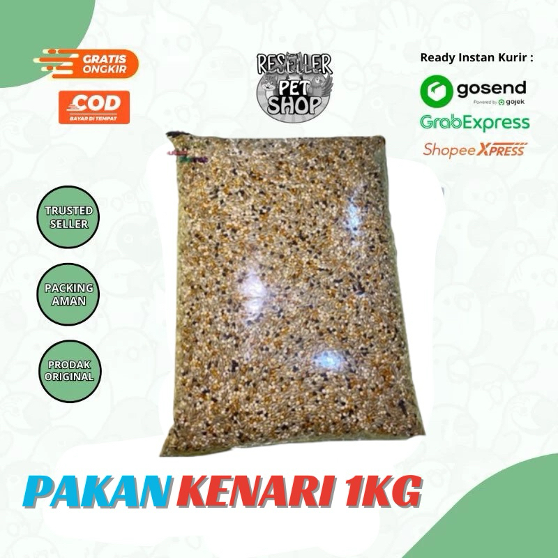 Jual PAKAN KENARI SEED CAMPURAN 1 KG BURUNG KENARI PAKAN KILOAN BURUNG ...