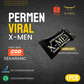 Jual PERMEN XMEN 1 PCS HERBAL 100% Ginseng Pria | Permen stamina Xmen ...