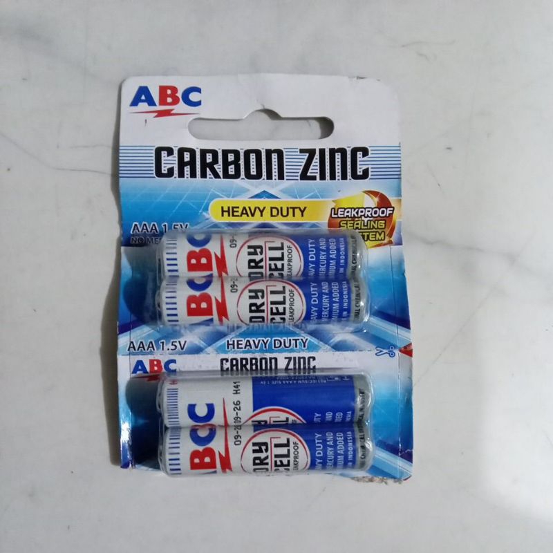 Jual Baterai Batre ABC A3 AAA (Harga Per 2pcs) | Shopee Indonesia