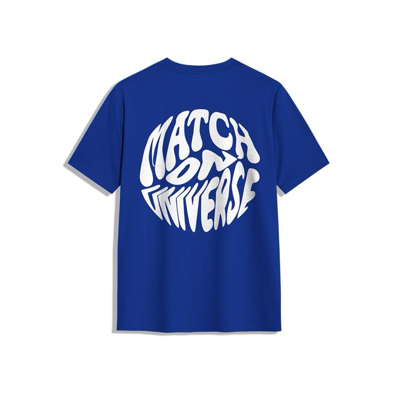 Jual mou.idn "Match On Universe" Reguler T-Shirt | Kaos Cotton Combed ...