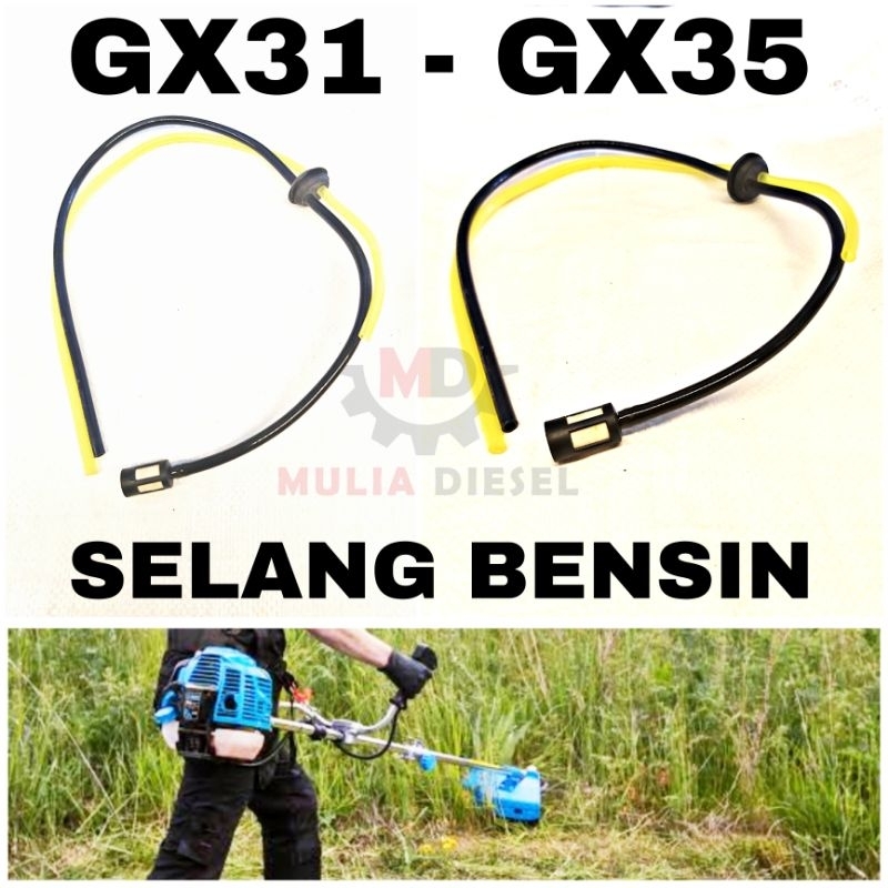 Jual Selang Bensin Fuel Hose Mesin Potong Tebas Rumput Sprayer Semprot GX31 GX35 4 TAK | Shopee ...
