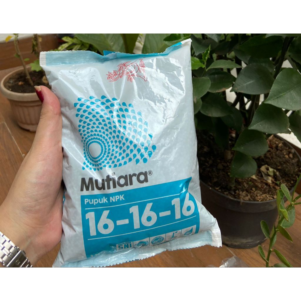 Jual Pupuk NPK Mutiara MEROKE 16-16-16 1kg Penyedia Fosfat yang Lebih ...