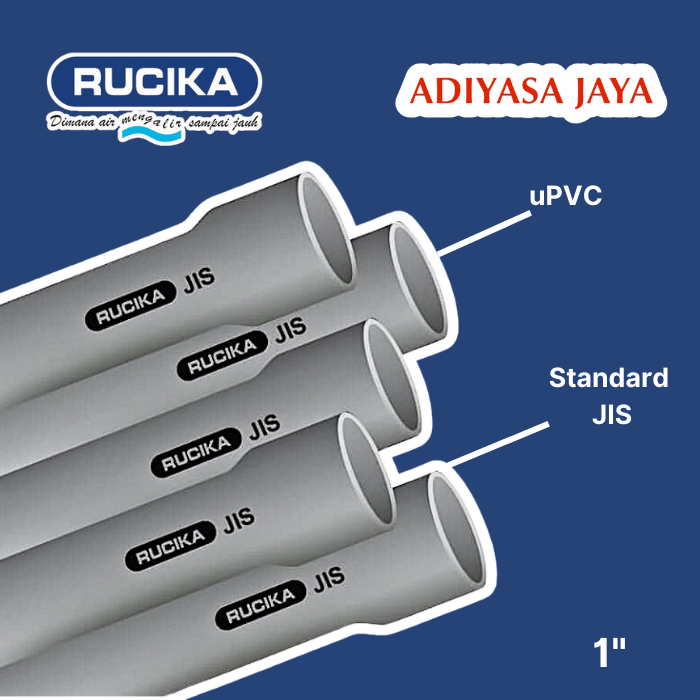 Jual Rucika JIS AW 1 (Rucika) / Pipa PVC Kelas AW | Shopee Indonesia