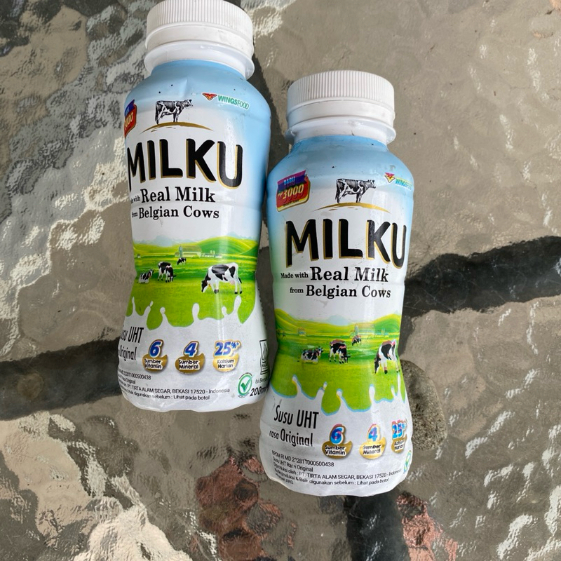 Jual Susu UHT Milku Rasa Original 1 Pack isi 12 Pcs | Shopee Indonesia