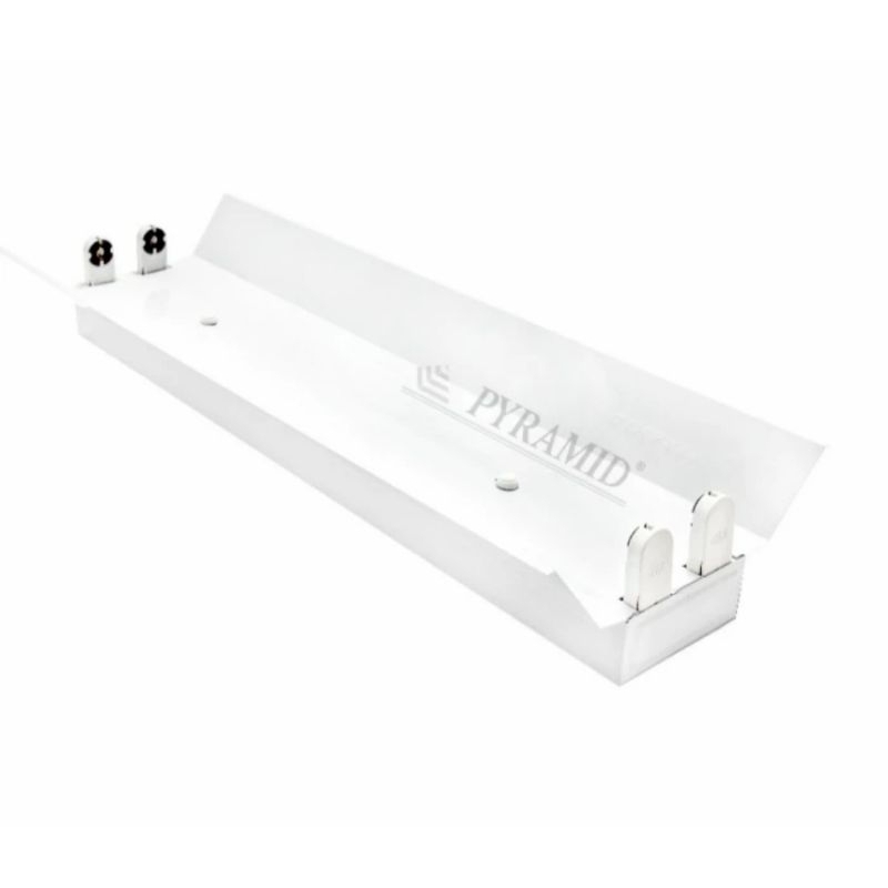 Jual Balak Lampu TKO 2x36 W Kap Rumah Lampu TKO PYRAMID 2 x 36 Watt ...